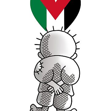 "Hanzala, Handala,Handhala, Free Palestine Sticker" Sticker for Sale by FrewinMason | Redbubble