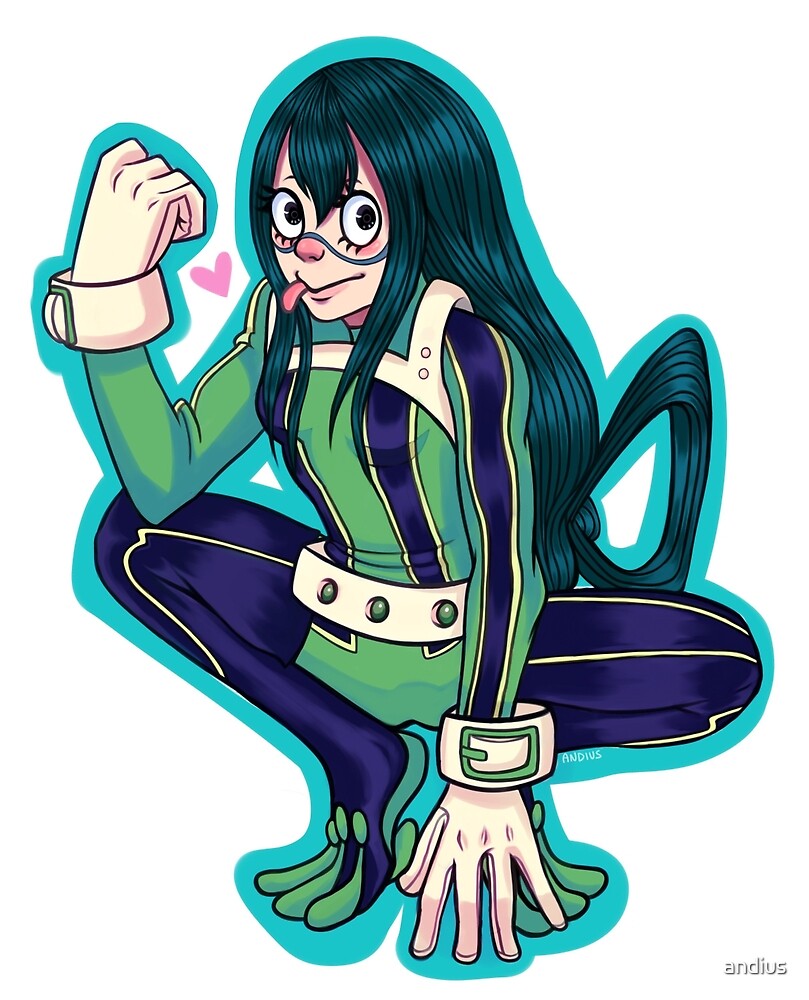 "Froppy - BNHA" by andius | Redbubble