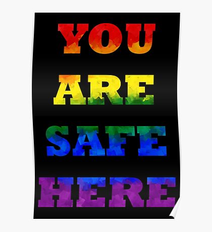 Safe Space: Posters | Redbubble