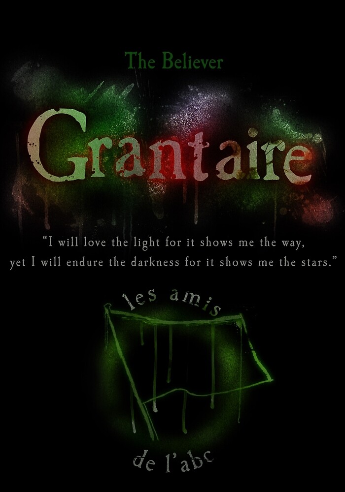 "Grantaire" by retribution1832 | Redbubble