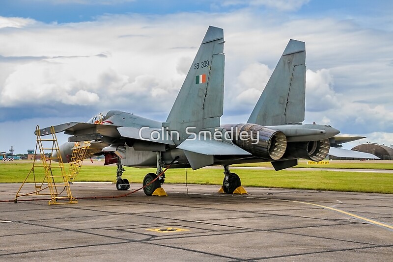 "Sukhoi Su-30MKI "Flanker-F" SB309" by Colin Smedley | Redbubble