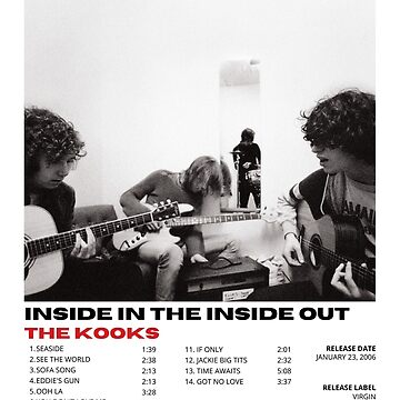 "The Kooks, Inside in the inside out" Poster for Sale by daphnewolff ...