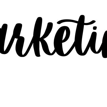 "Marketing - Folder/Binder " Sticker for Sale by RT-Lettering | Redbubble