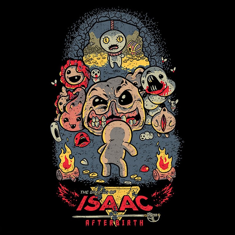 The Binding of Isaac: Art Boards | Redbubble