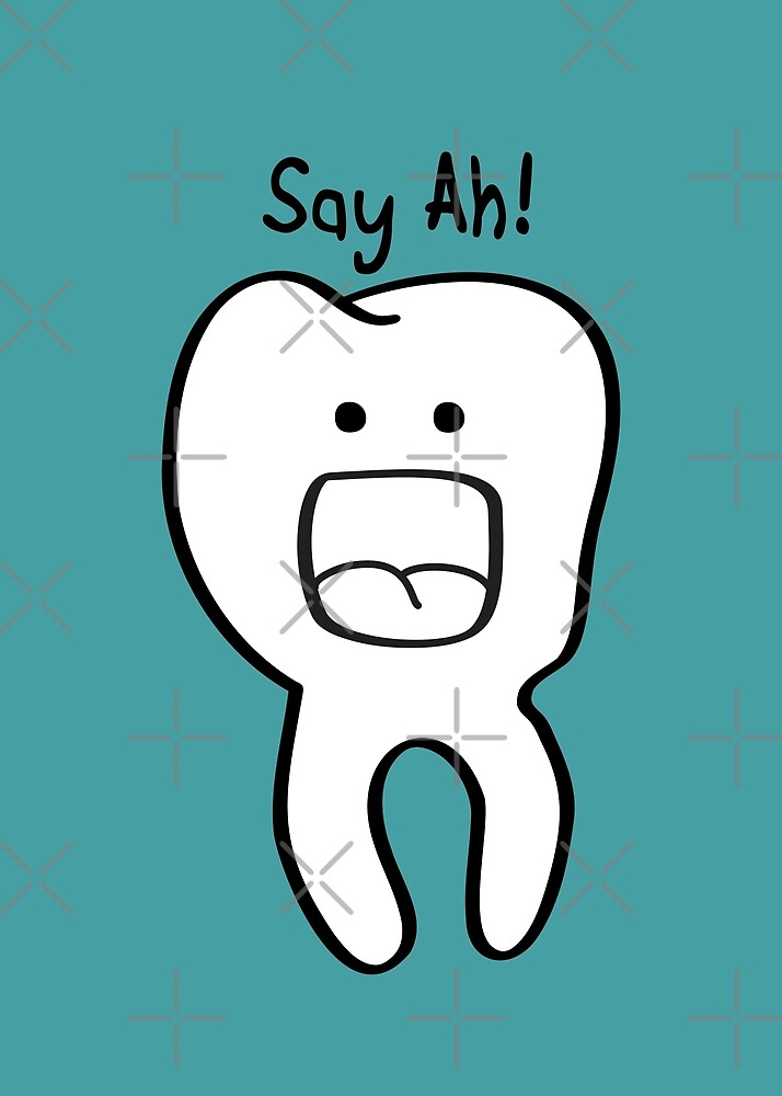 "Say Ah!" by anniemathews | Redbubble