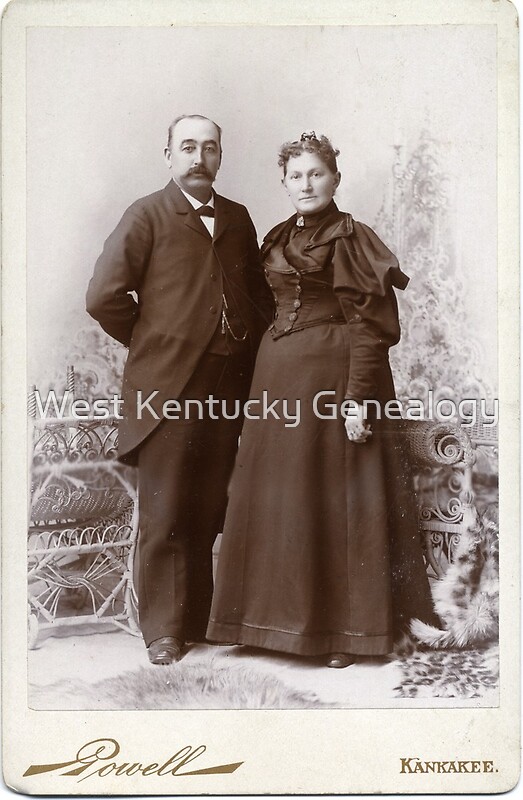 "Uncle Gust & Aunt Lizzie" by West Kentucky Genealogy | Redbubble