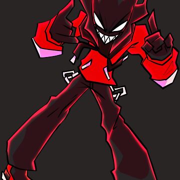 "Agoti FNF (Friday Night Funkin)" Sticker by Atsuhiro | Redbubble