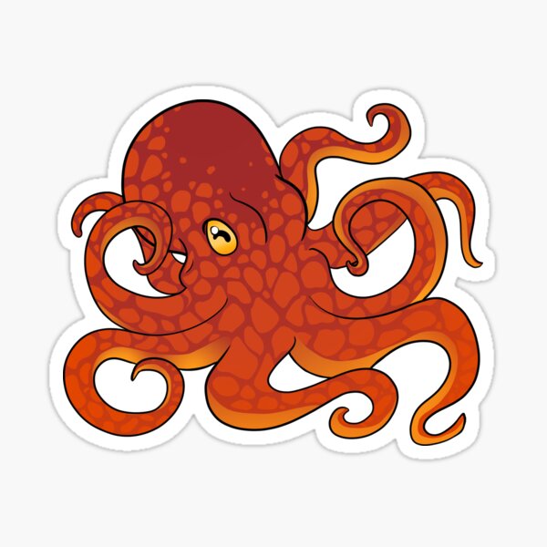 Octopus Stickers | Redbubble