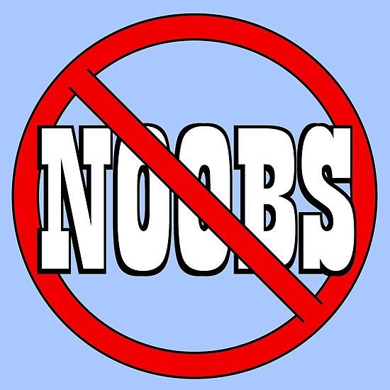 "No Noobs Allowed - Gamer PC Master Race Steam" Poster by ...