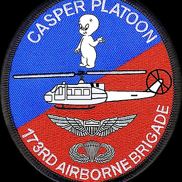"CASPER PLATOON - 173RD AIRBORNE BRIGADE" Sticker for Sale by ...
