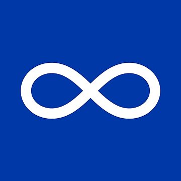 "Métis Flag, Metis Symbol, Métis Indigenous #1" Sticker for Sale by ...