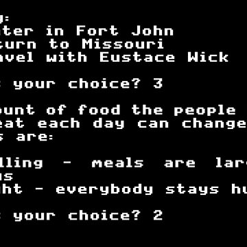 "The Magnus Archives Trail Rations Oregon Trail Screen" Poster for Sale ...