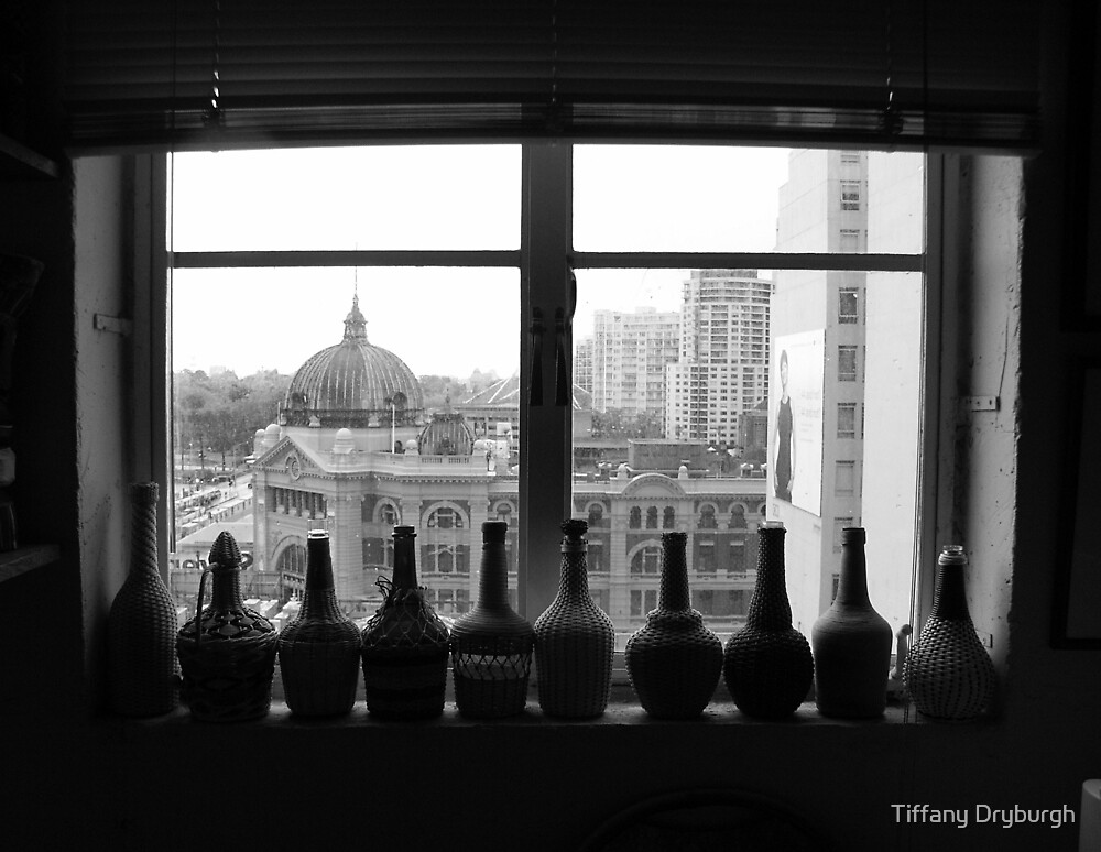 "Flinders St Inside & Out" by Tiffany Dryburgh | Redbubble