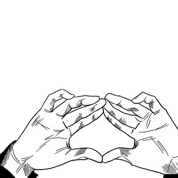 "megumi fushiguro frog shikigami hands sign" Sticker for Sale by ...