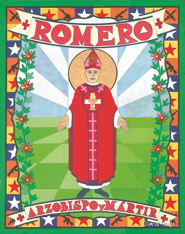 "Archbishop Romero Icon" by David Raber | Redbubble