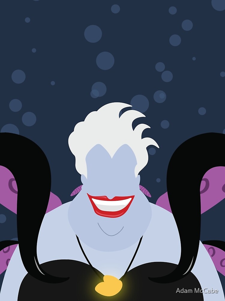 "Ursula the Sea Witch" by Adam McCabe | Redbubble
