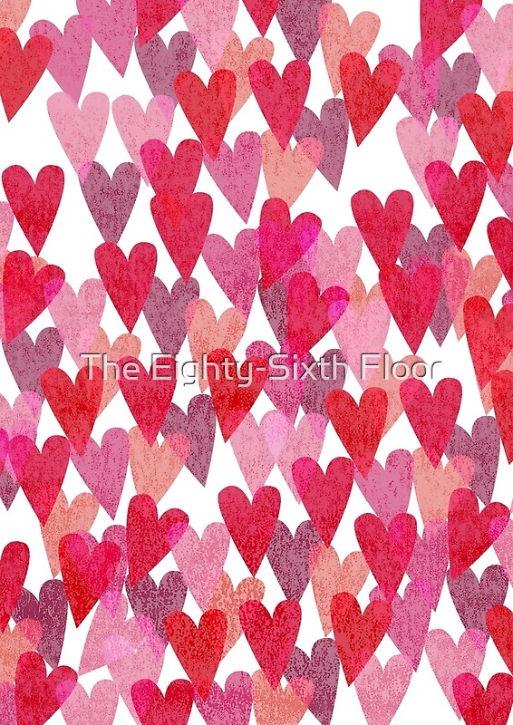 "Heart Pattern" by The Eighty-Sixth Floor | Redbubble