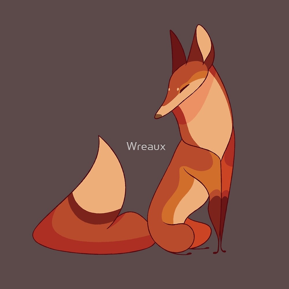 "Ruddy Fox" by Wreaux | Redbubble