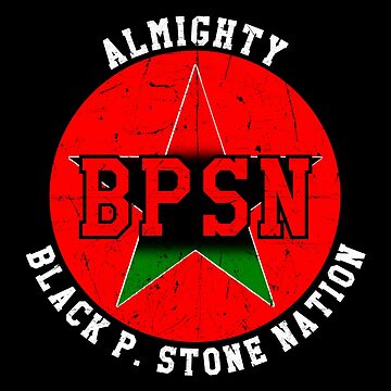 "Almighty Black P. Stone Nation BPSN" Sticker for Sale by DIRTYDUNNZ ...
