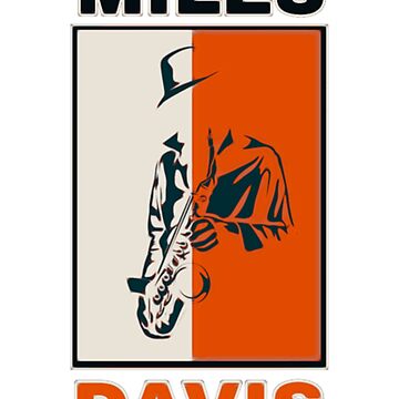 "Miles Davis T-ShirtMiles" Sticker for Sale by DonaXemi | Redbubble