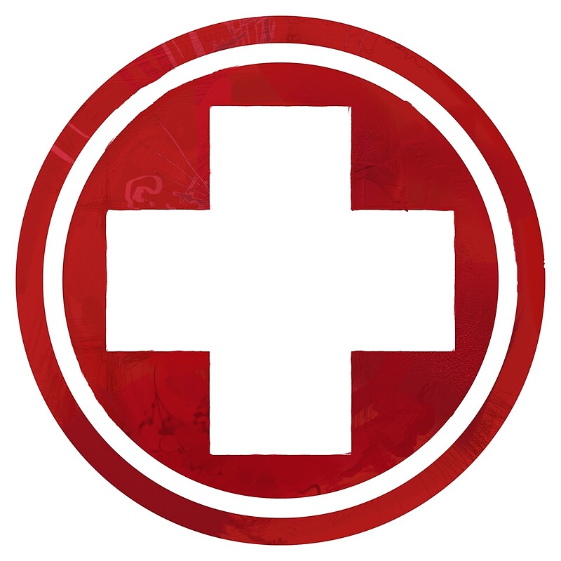 "First Aid Symbol" by BitGem | Redbubble