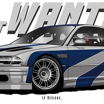 "M3 Gtr - NFSMW" Poster by lpdesigns1 | Redbubble