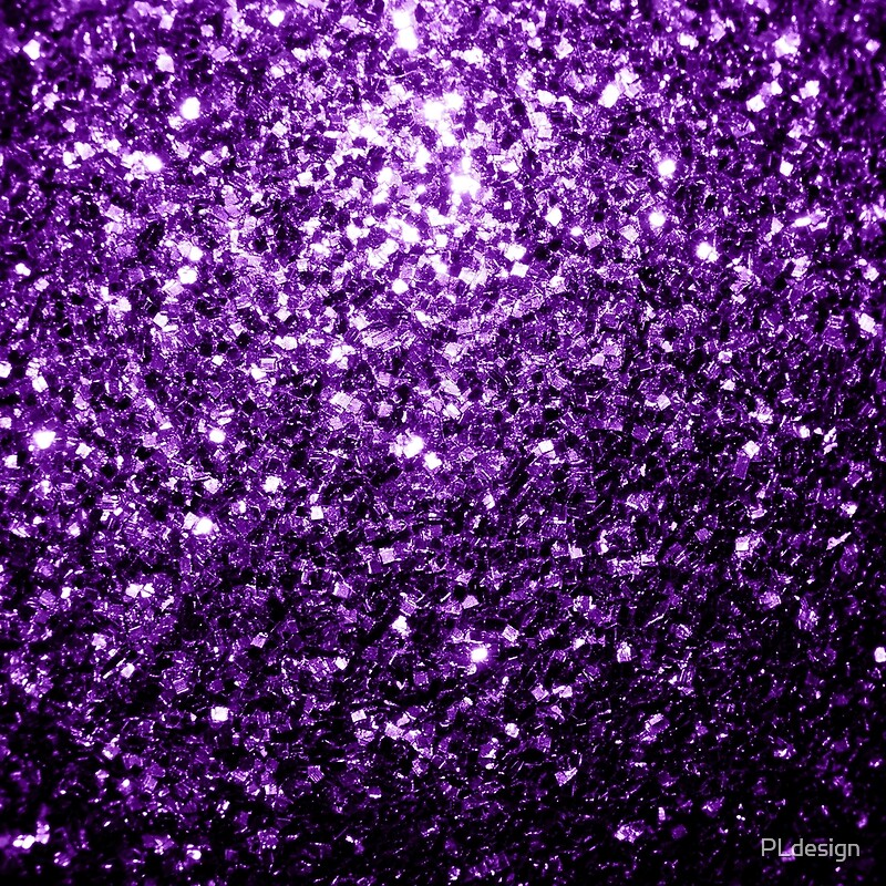 Dark Purple Faux Glitter Sparkles By Pldesign Redbubble