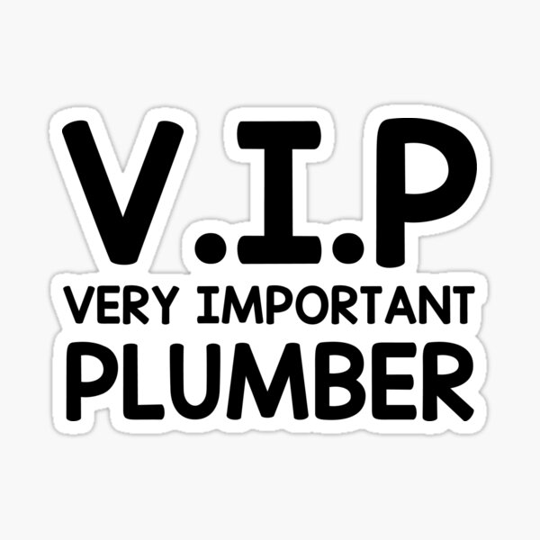 Plumbing Stickers | Redbubble