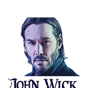 "John Wick Face" Poster for Sale by NiceShirtY | Redbubble