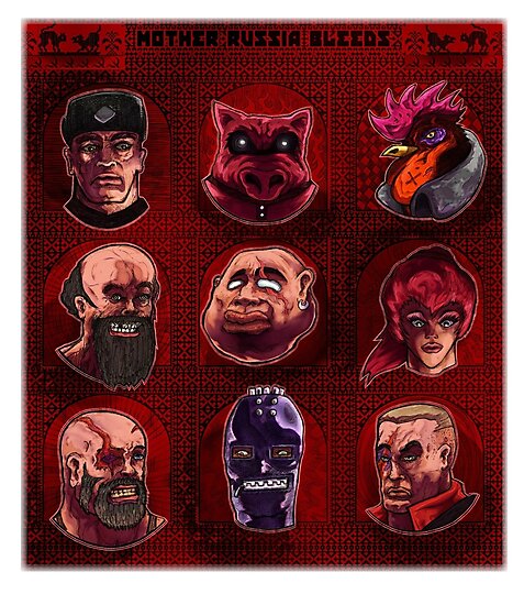 Mother Russia Bleeds Characters Photographic Prints By Vc12x