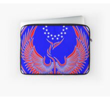 "Defiant Phoenix Symbol in Red White and Blue" by Tzsycho | Redbubble