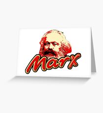 Karl Marx: Greeting Cards | Redbubble