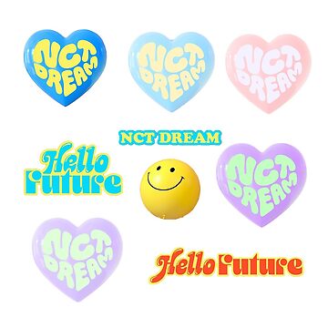 "Nct dream hello future " Sticker for Sale by Themultimess | Redbubble