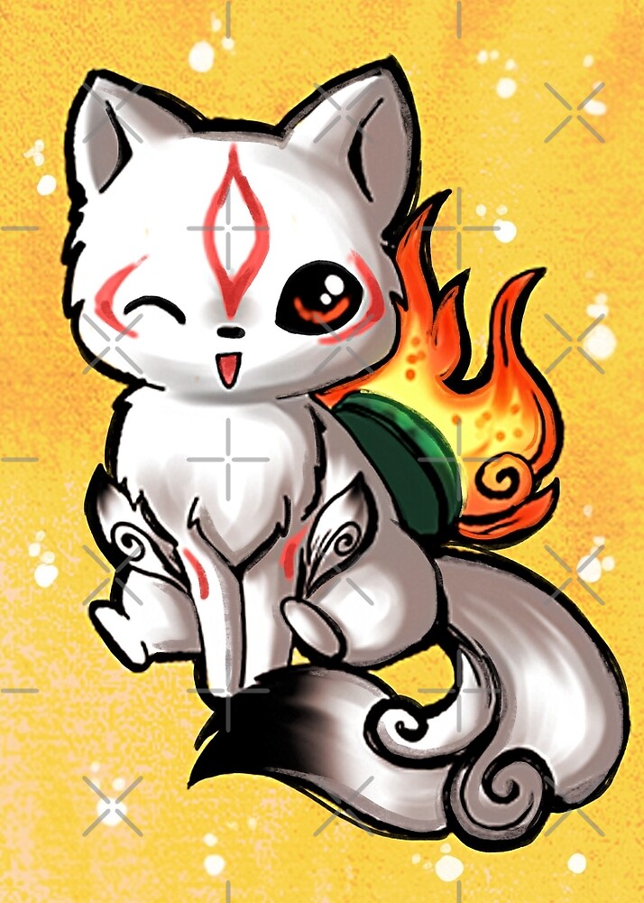 "okami" by michelledraws | Redbubble