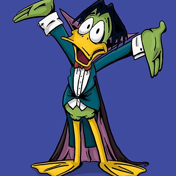 "Count Duckula" Poster for Sale by blacksnowcomics | Redbubble