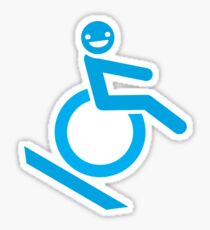Disabled Funny: Stickers | Redbubble