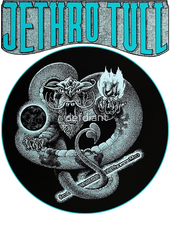 "Jethro Tull logo" by defdiant | Redbubble