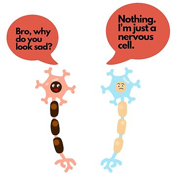 "neurons " Sticker for Sale by Quirknmore | Redbubble