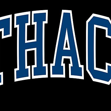 "ithaca - college font curved" Sticker for Sale by scollegestuff ...