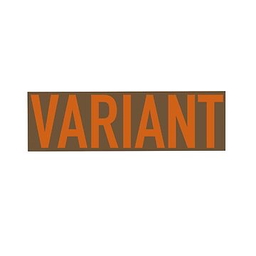 "Variant sticker " Sticker for Sale by jordanelanna | Redbubble