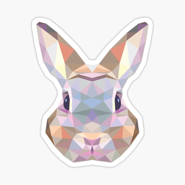 Rabbit Stickers | Redbubble