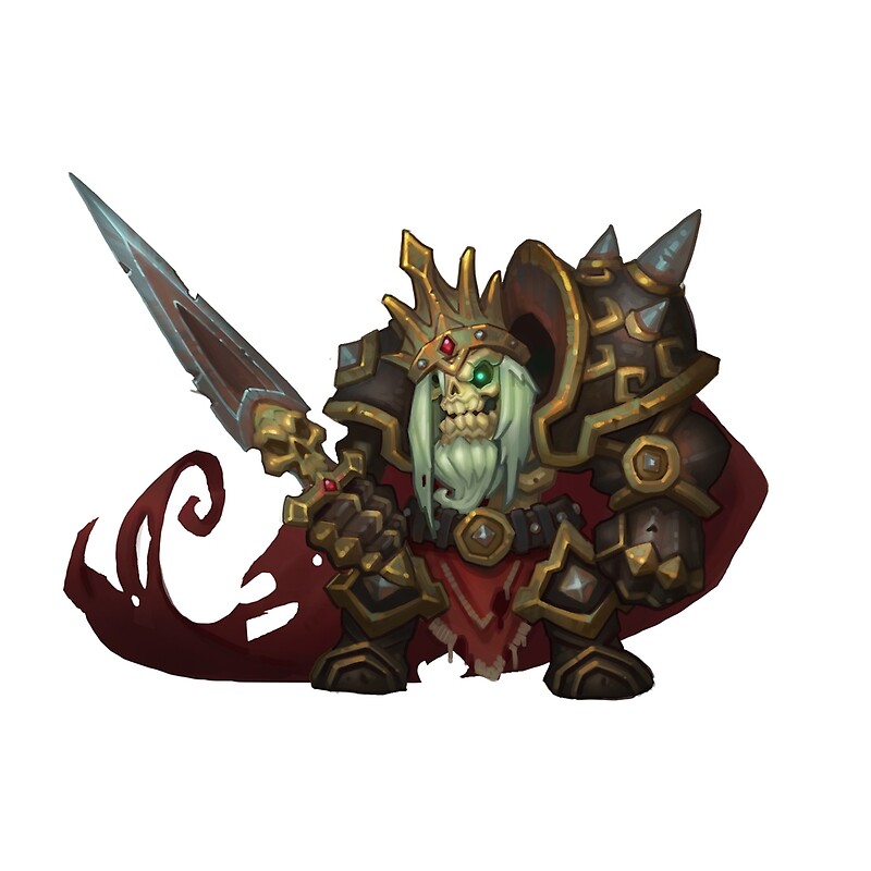 "Skeleton King" by BitGem | Redbubble