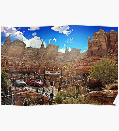 Radiator Springs: Posters | Redbubble