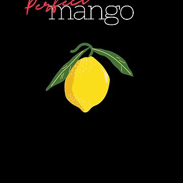 "mango, perfect mango" Sticker for Sale by artiiza9 | Redbubble