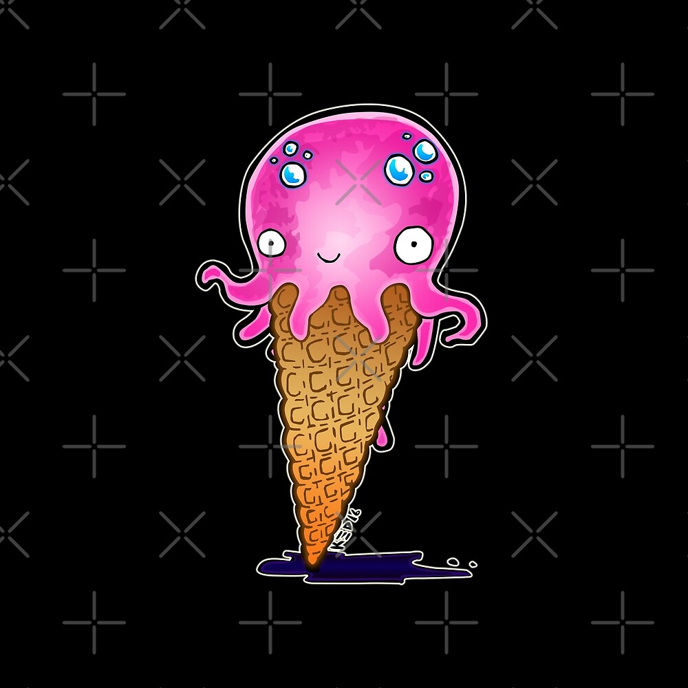 "Octocone" by brutalsquidart | Redbubble