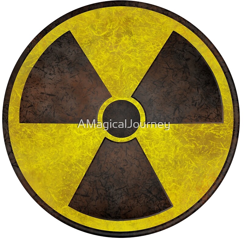 "Radioactive Fallout Symbol - Scratched" Posters by AMagicalJourney ...