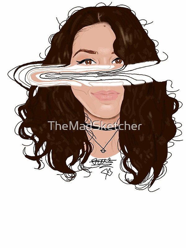 "Alessia Cara 'Fall Away' drawing art" by TheMadSketcher | Redbubble