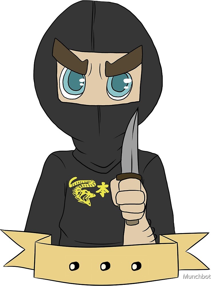 "Ninja Brian" by Munchbot | Redbubble