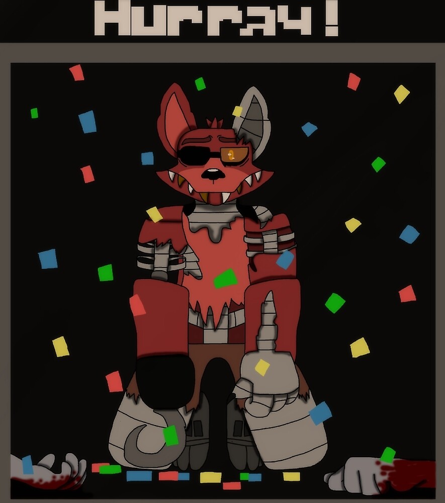 "Foxy GO!GO!GO!" by fazbear | Redbubble