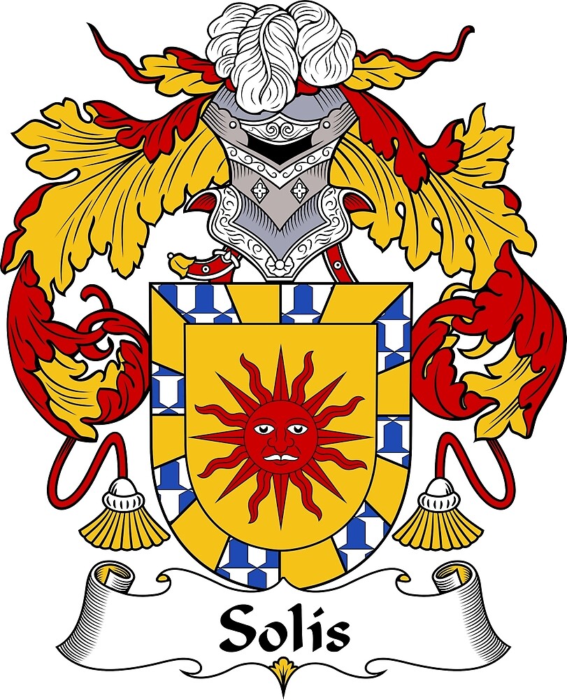 "Solis Coat of Arms/Family Crest" by William Martin | Redbubble